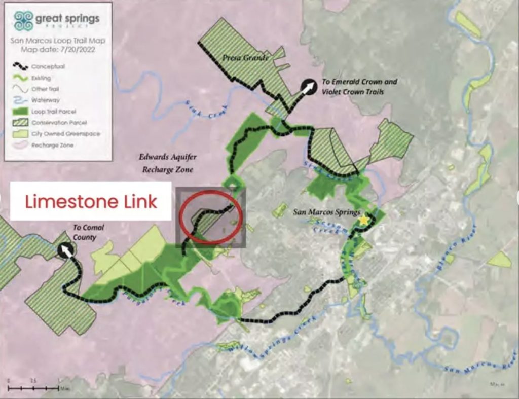 Limestone Link Revisited - San Marcos Greenbelt Alliance